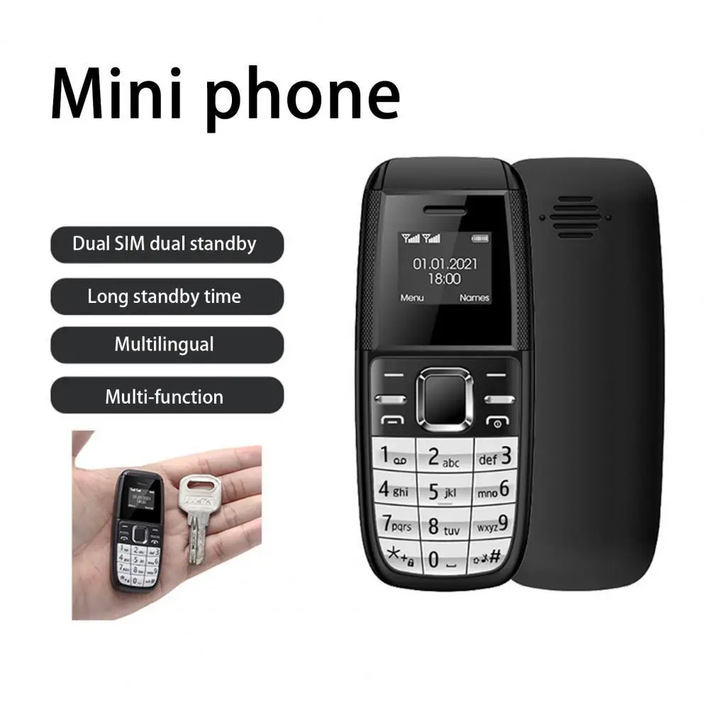 BM200 Mini Smartphone 0.66 Inch Screen MT6261D Gsm Quad Band Pocket ...