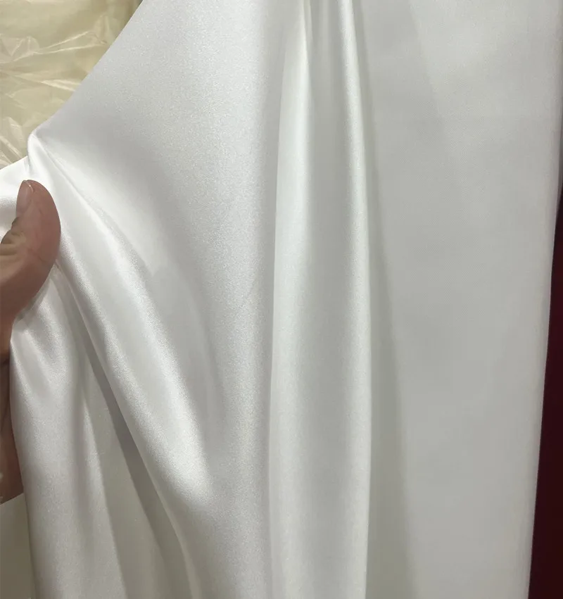 Thick-Quality-Glossy-Satin-Fabric-for-Wedding-Dress-1-Meter-price-Free ...