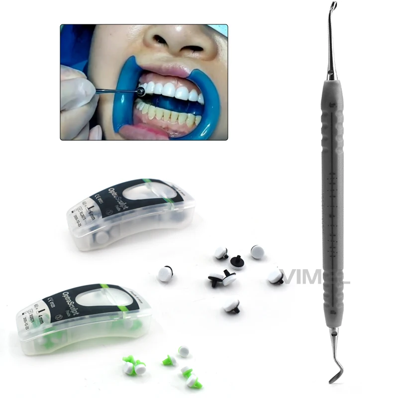 Ivoclar Vivadent Dental Whitening Foam Pads Tool Kit Resin Filling ...