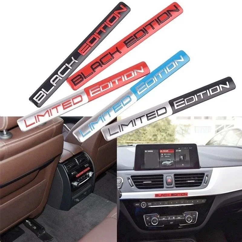 3D-Aluminum-BLACk-LIMITED-EDITION-Logo-Car-Trunk-Decal-Sticker-Badge ...