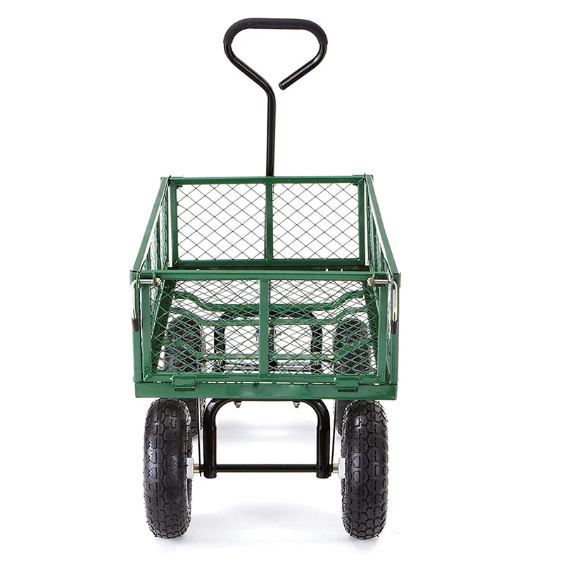 Stainless Steel Garden Cart