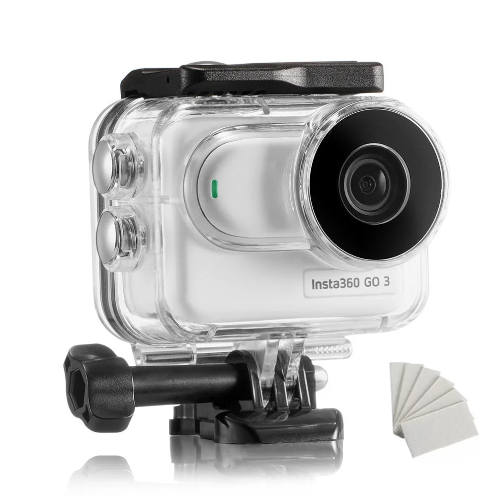 60m Waterproof Housing Case For Insta360 GO 3 Underwater Diving Housing ...