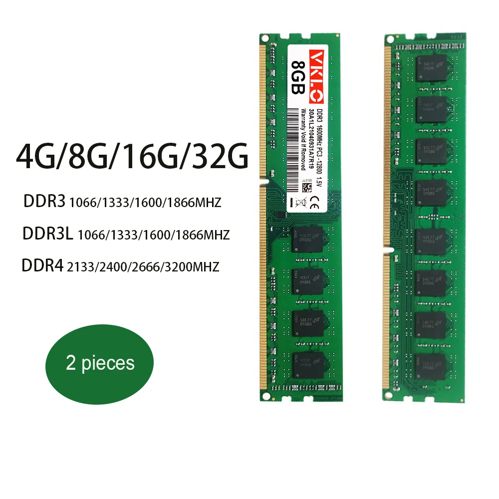 Módulo De Memória Ram Para Computador Desktop, D, D, Ram, 4g, 8g, 16g ...