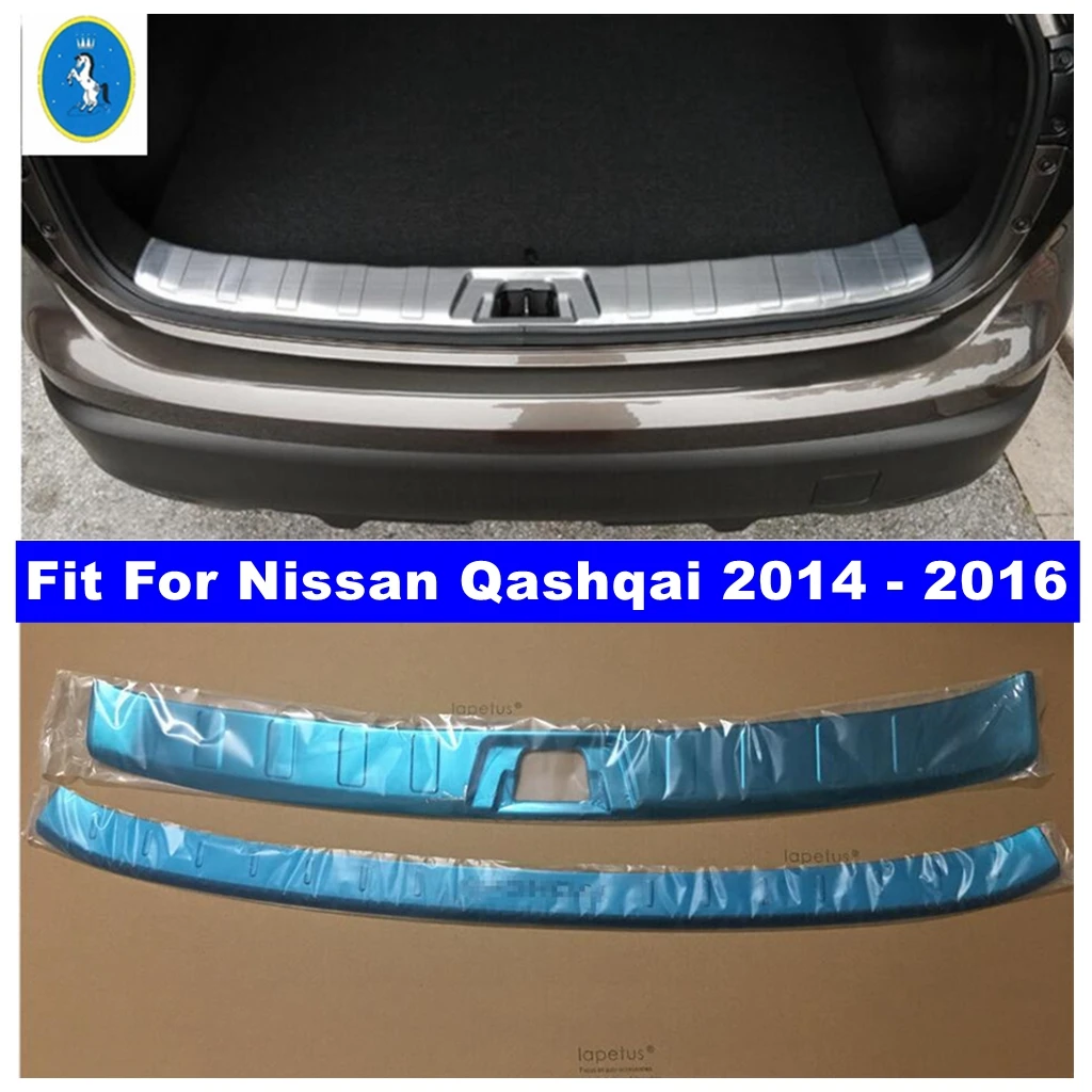 Auto-Rear-Bumper-Foot-Plate-Trunk-Door-Sill-Guard-Protector-Cover-Car ...