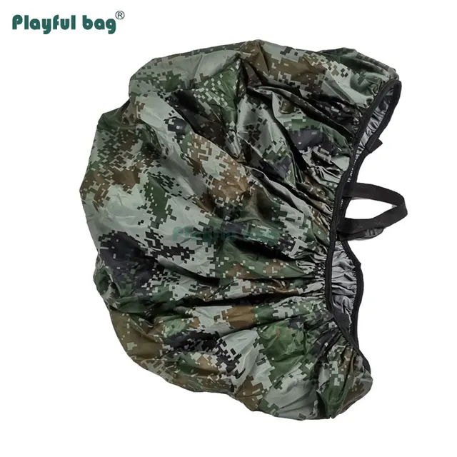 75L Camouflage Backpack Waterproof Cover 01B Rucksack Rain Cover ...