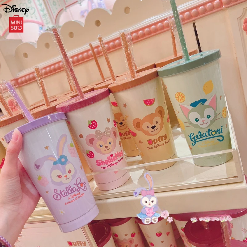 MINISO-Disney-550ML-Stellalou-Bottle-Thermal-Stainless-Steel-Cartoon ...
