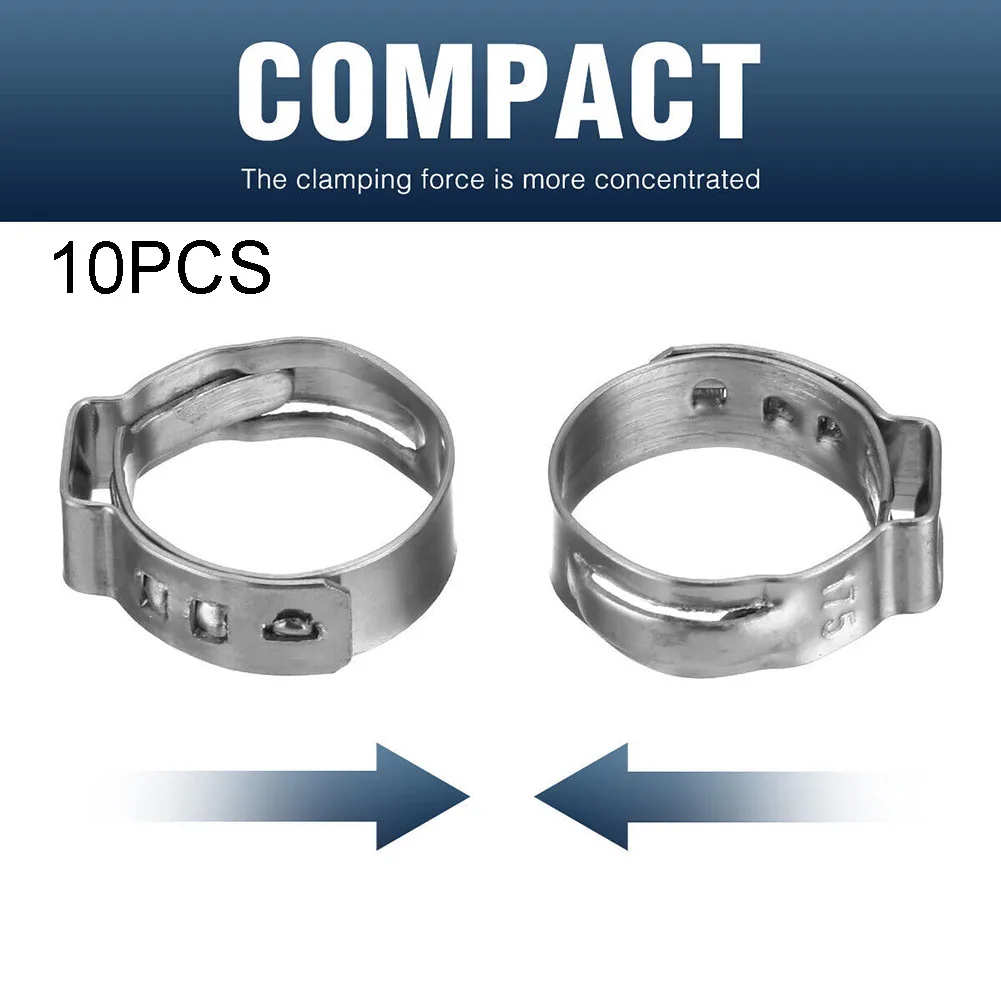 Crimp Hose Clamps Stainless