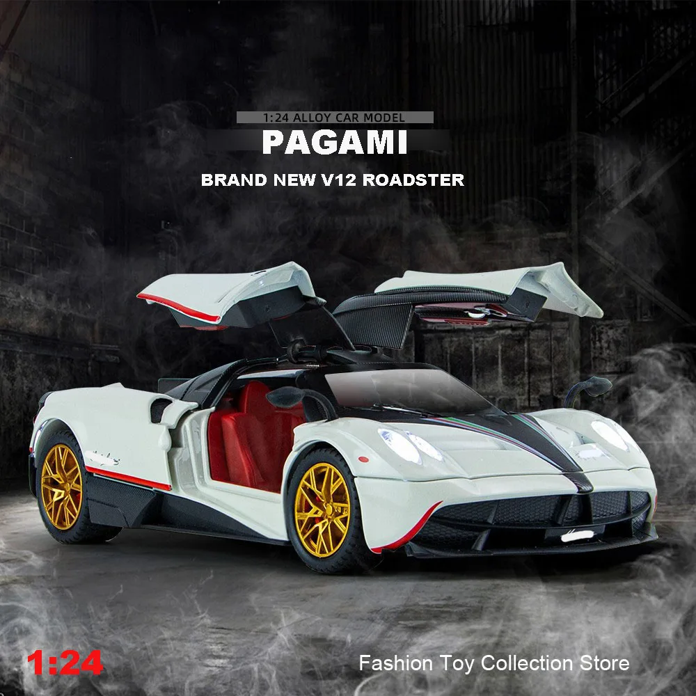 1: 24 Pagami Alloy Car Model High Simulation Diecasts Toy With Sound | eBay