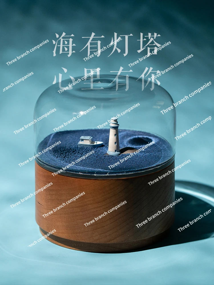 Magnetic music box music box ornament custom girl boy friend birthday ...