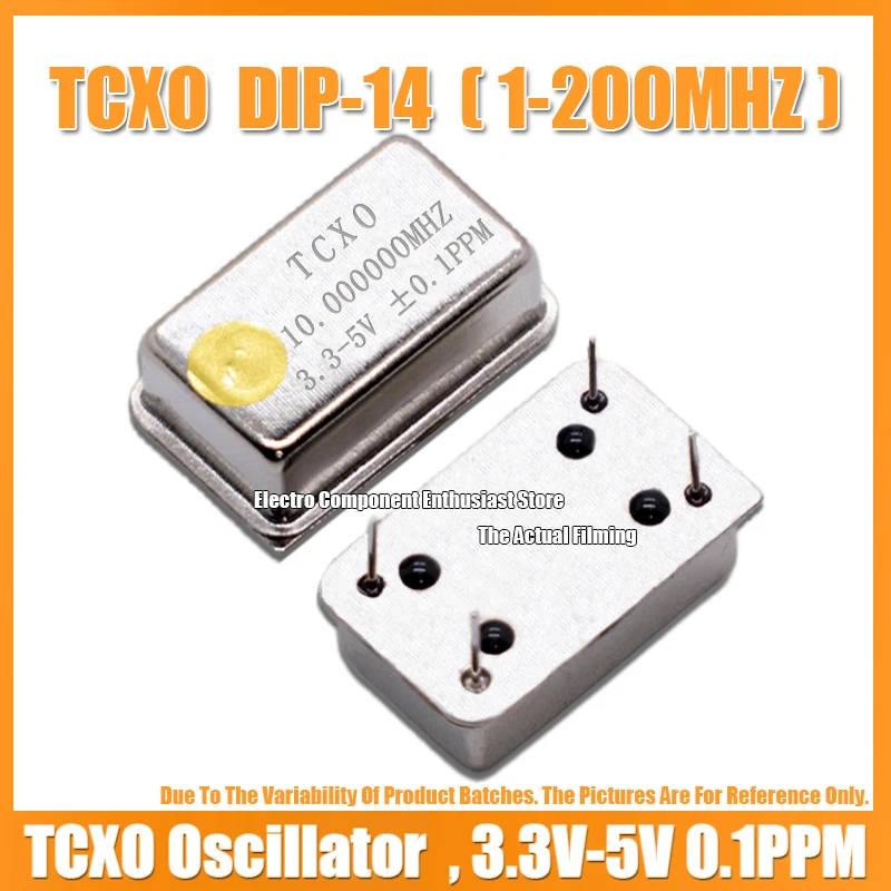 TCXO-Full-Size-10M-10MHZ-10-000MHZ-Rectangular-Temperature-Compensated-Crystal-Oscillator-DIP-14 ...