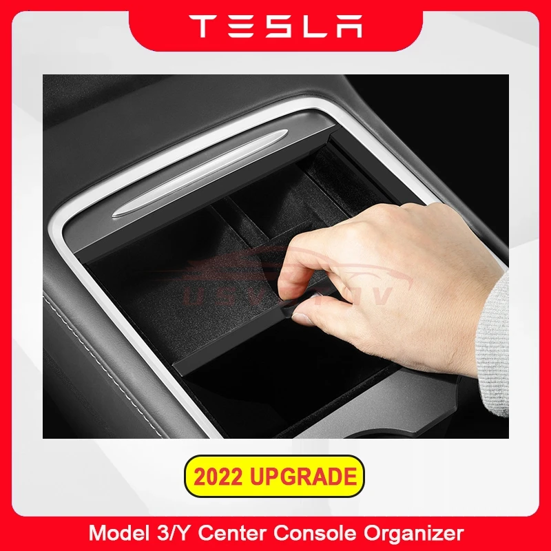 Tesla-Model-3-Y-2023-2022-2021-Storage-Box-Center-Console-Organizer ...