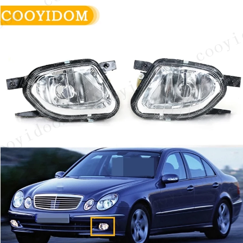 Car Fog Lights Headlights For Mercedes-Benz W211 2003-2006 E200 E220 E240 E280 E300 E320 E350 ...