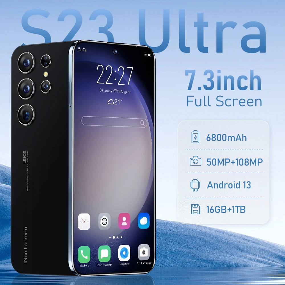 Hot-New-S23-Ultra-Smart-phone-7-3-inch-Full-Screen-4G-5G-Cell-Phone ...