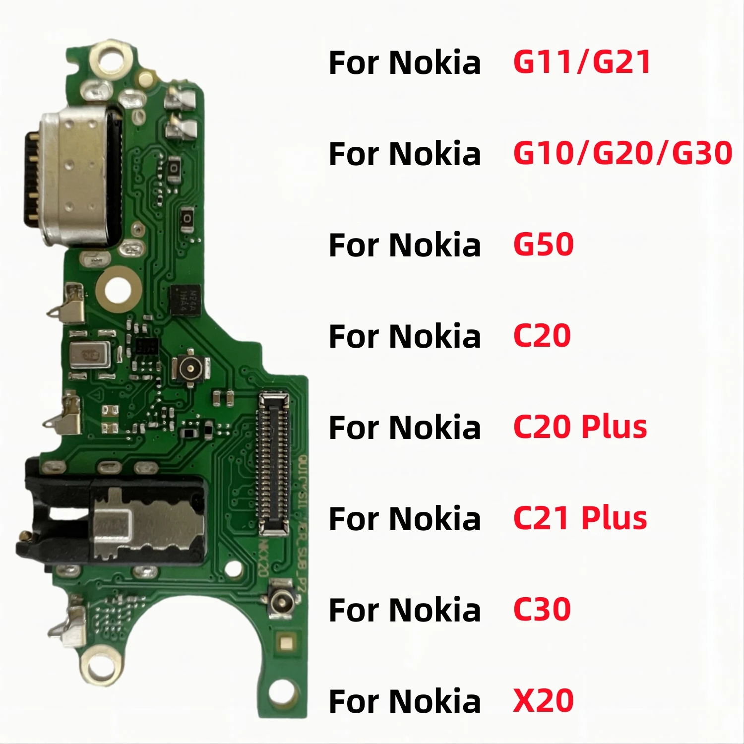 USB-Charger-Dock-Connector-Board-Charging-Port-Flex-Cable-For-Nokia-G11 ...