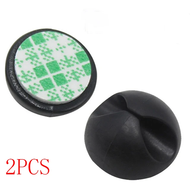 20PCs Car Cable Clips Silicone USB Line Desktop Management Compatible ...