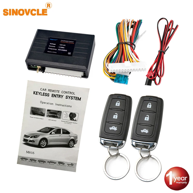Car-Remote-Central-Door-Lock-Keyless-System-Remote-Control-Car-Alarm ...