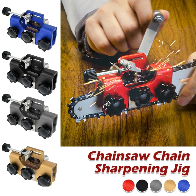 Portable Chain Saw Sharpeners Woodworking Chainsaw Chain Sharpening ...