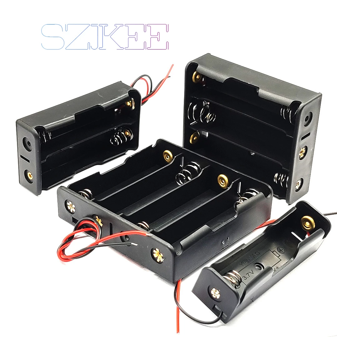 18650 Series Connection Battery Box 18650 Battery Case 18650 Batteries ...