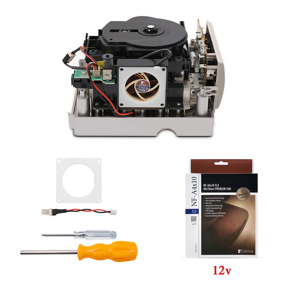 Radiator-fan-for-NGC-NOCTUA-Fan-3D-Print-Bracket-Mod-for-Nintendo ...