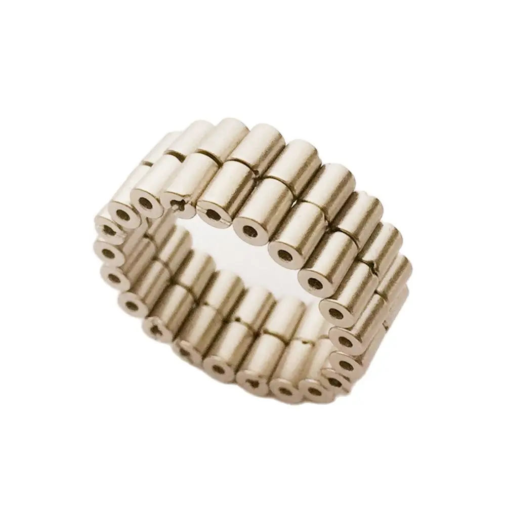30PCS Magnetic Ring Diametrically Magnetized Neodymium N45SH Permanent ...