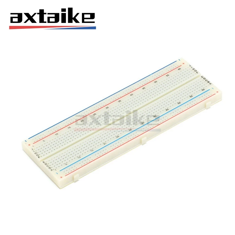 MB 102 MB102 165*55*10mm Breadboard 400 830 Point Solderless PCB Bread ...