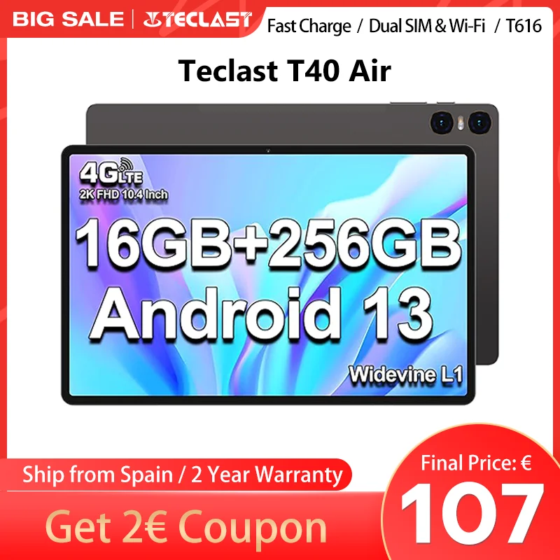 Teclast-t40-air-android-13-tablet-10-4-2k-fhd-2000x1200-8gb-8gb-max-16 ...
