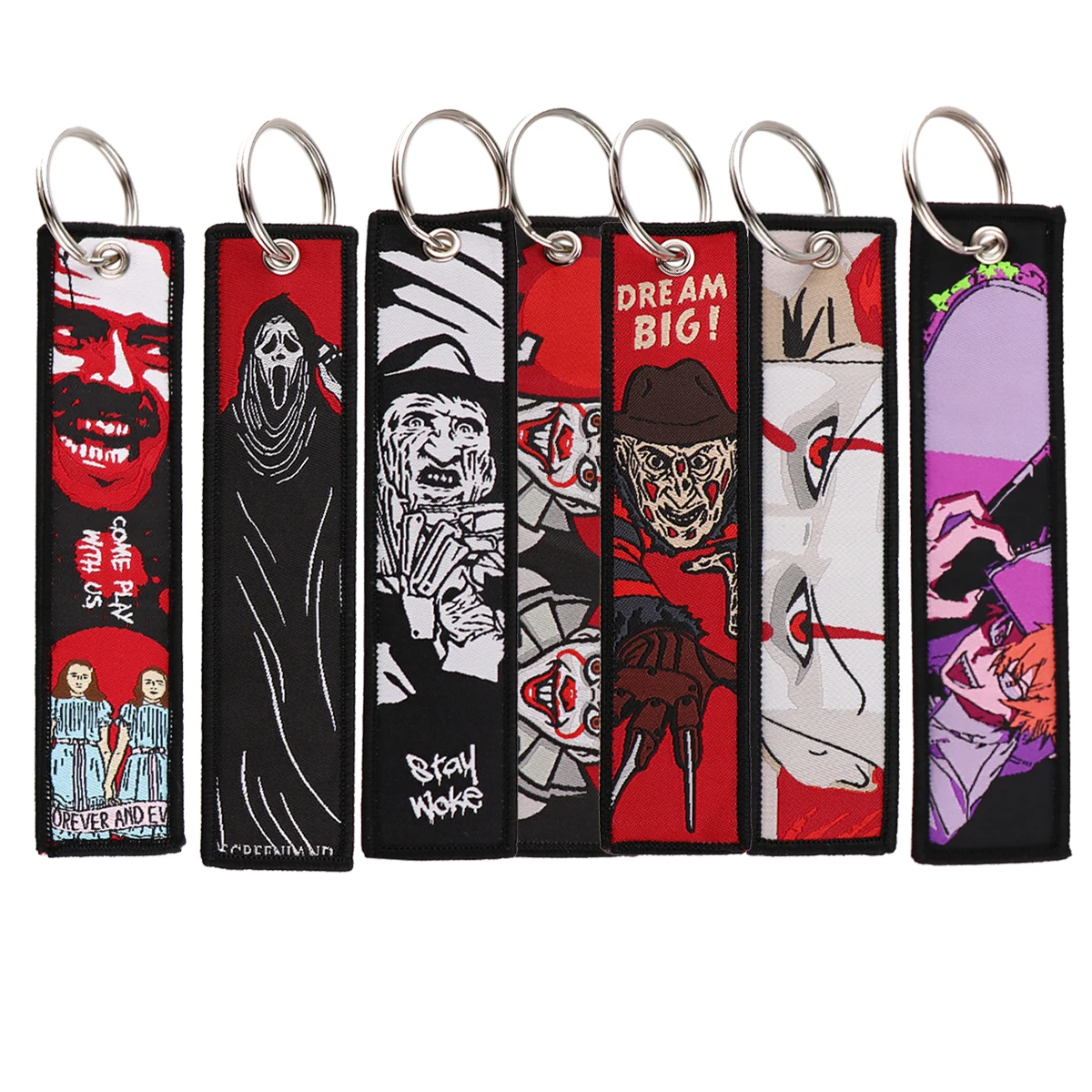 Keychain Movie Halloween | Horror Movie Key Chains | Horror Keychain ...