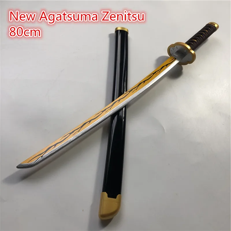 1:1 80cm Kimetsu no Yaiba Sword Weapon Demon Slayer New Agatsuma ...