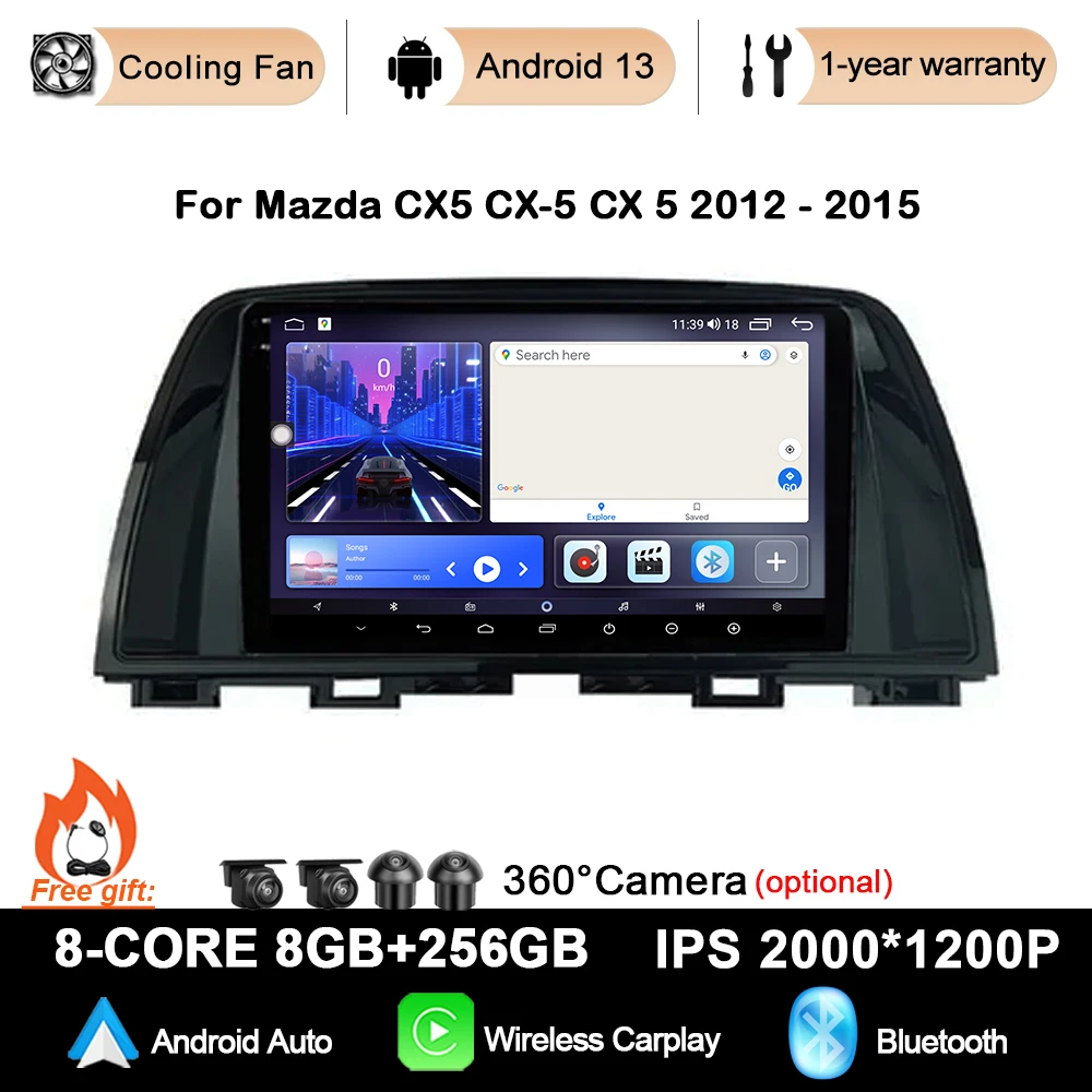 Car-Radio-For-Mazda-CX5-CX-5-CX-5-2012-2015-Multimedia-Player-Carplay ...