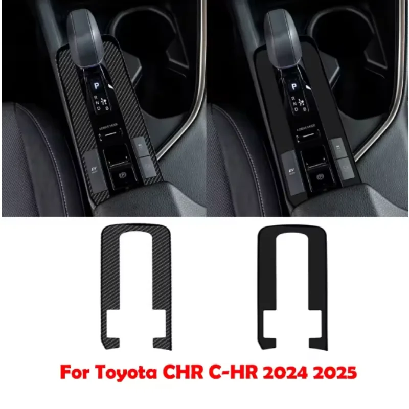LHD For Toyota CHR C-HR 2024 2025 ABS Carbon Fiber Center Console Gear ...