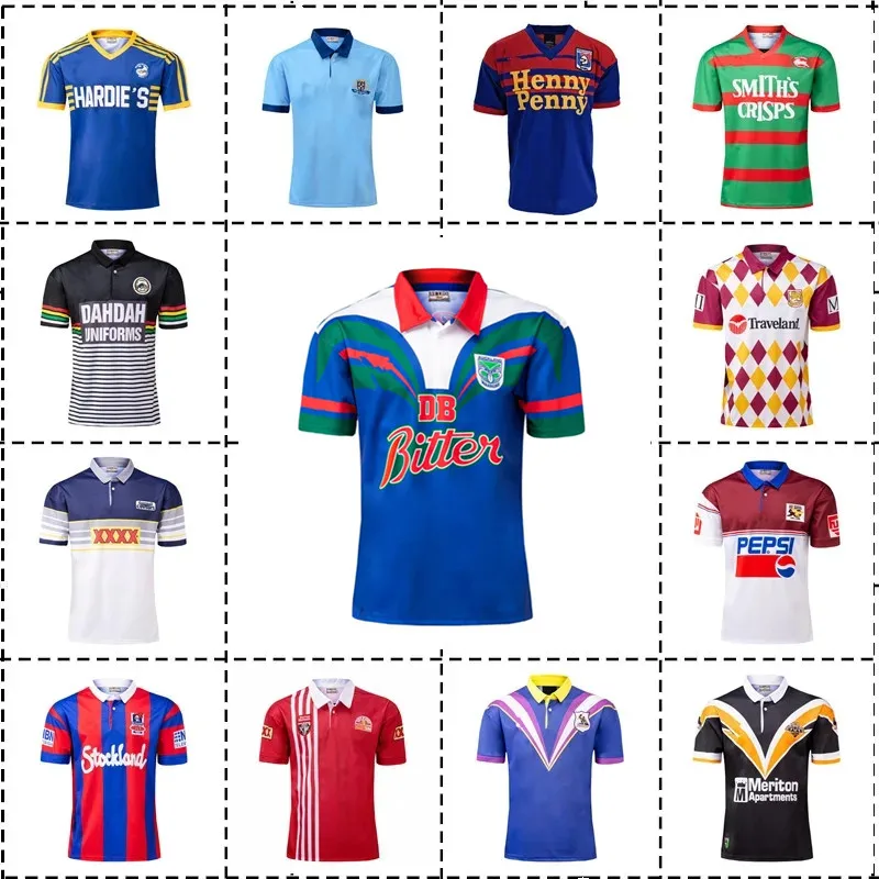 Retro-Rugby-Jersey-Bears-NSW-Blues-Warriors-Broncos-Roosters-Tigers ...