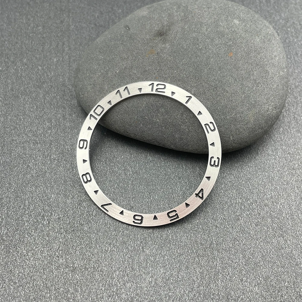 316L Stainless Steel 38mm Brushed Flat Used SKX007 Watch Bezel Inserts| | - AliExpress