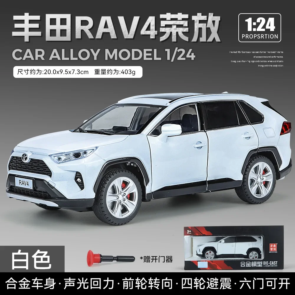 1-24-Toyota-RAV4-Off-road-Vehicle-High-Simulation-Diecast-Car-Metal ...