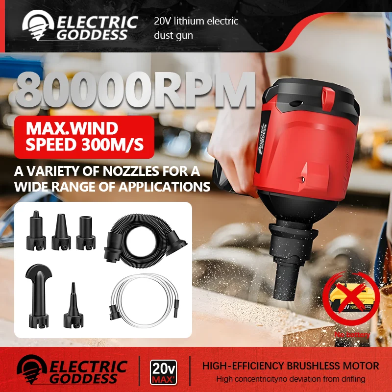 Electric-Goddess-Brushless-Blower-Multifunction-Inflator-Vacuum ...