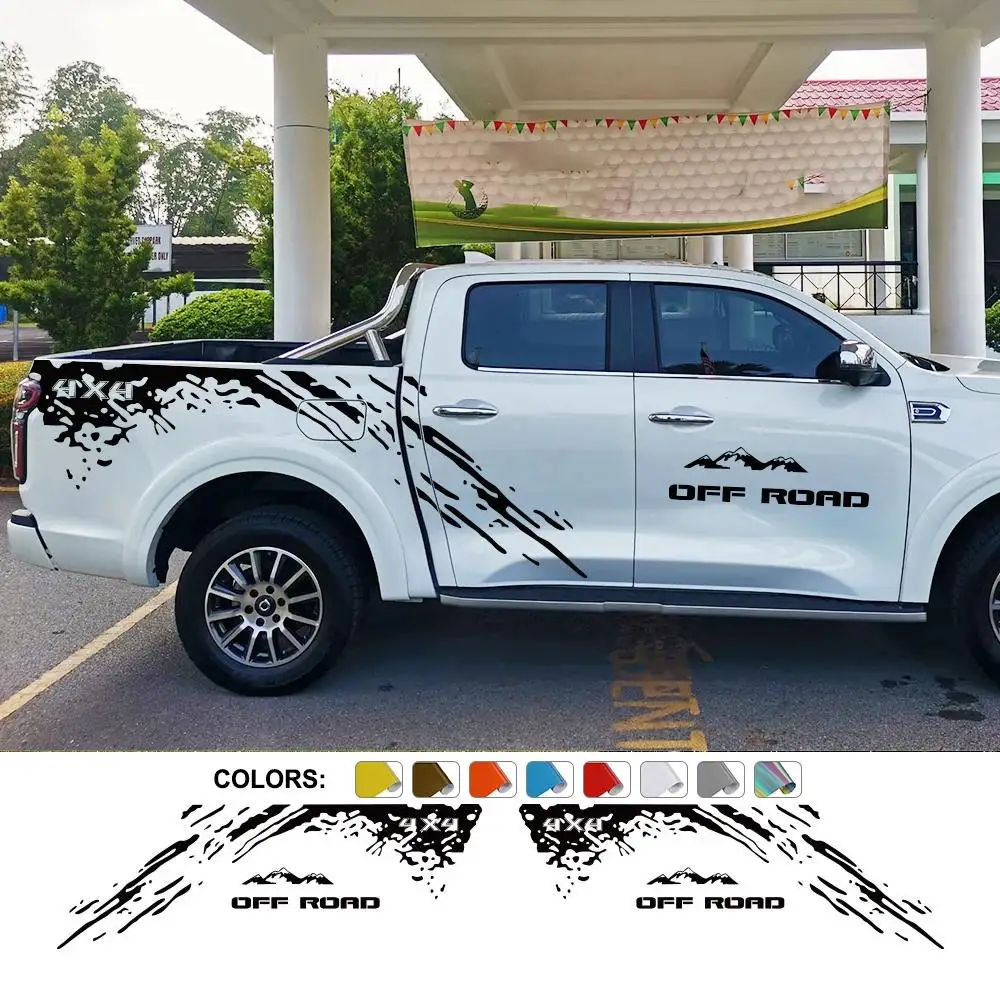 Pickup-Trunk-Side-Decals-Stickers-For-GWM-Poer-Pao-Wingle-Great-Wall ...
