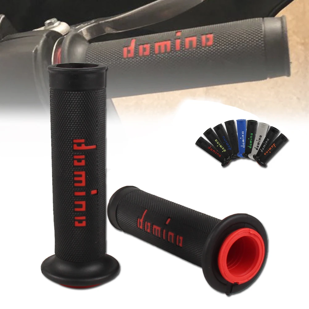 Handle-Grip-Motorcycle-Handlebar-Grip-Domino-ATV-Dirt-Pit-Bike-Racing ...