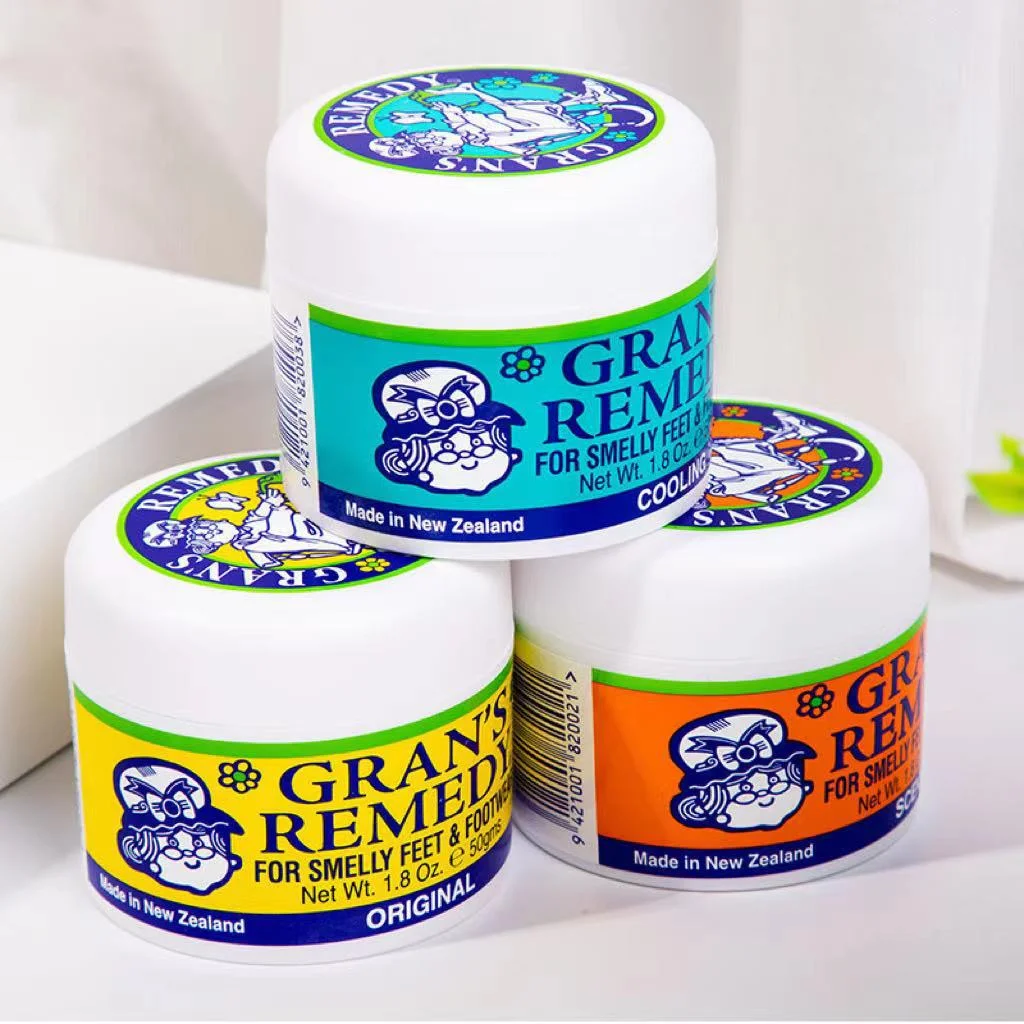 Gran's Remedy Natural Shoe Deodorizer and Foot Odor Eliminator Powder ...