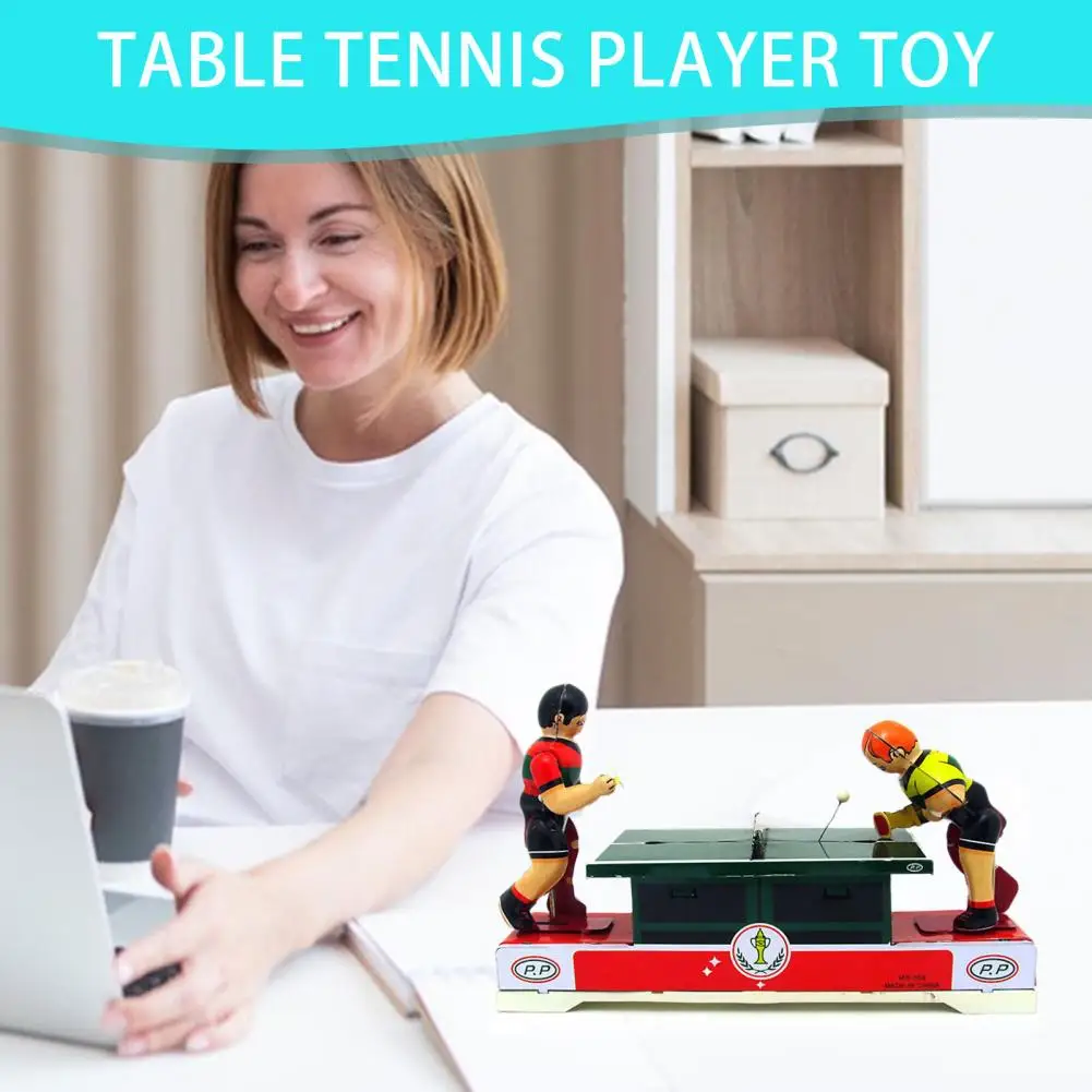Wind-Up-Table-Tennis-Player-Toy-Vintage-Player-Clockwork-Toy-Vintage ...