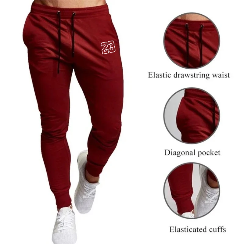 23-Creativity-Printed-Men-Jogging-Pants-Mens-Fitness-Joggers-Running ...