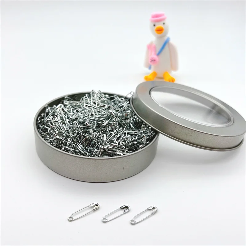 500-Pcs-Lot-19mm-Mix-Gold-Silver-Black-Safety-Pin-For-Tag-Label-Hang ...