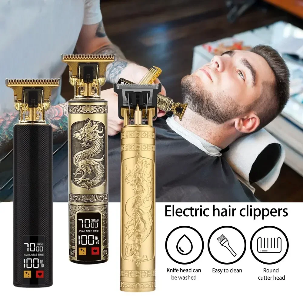 Vintage-T9-Wholesale-Hair-Clipper-Professiona-Beard-Trimmer-Electric ...