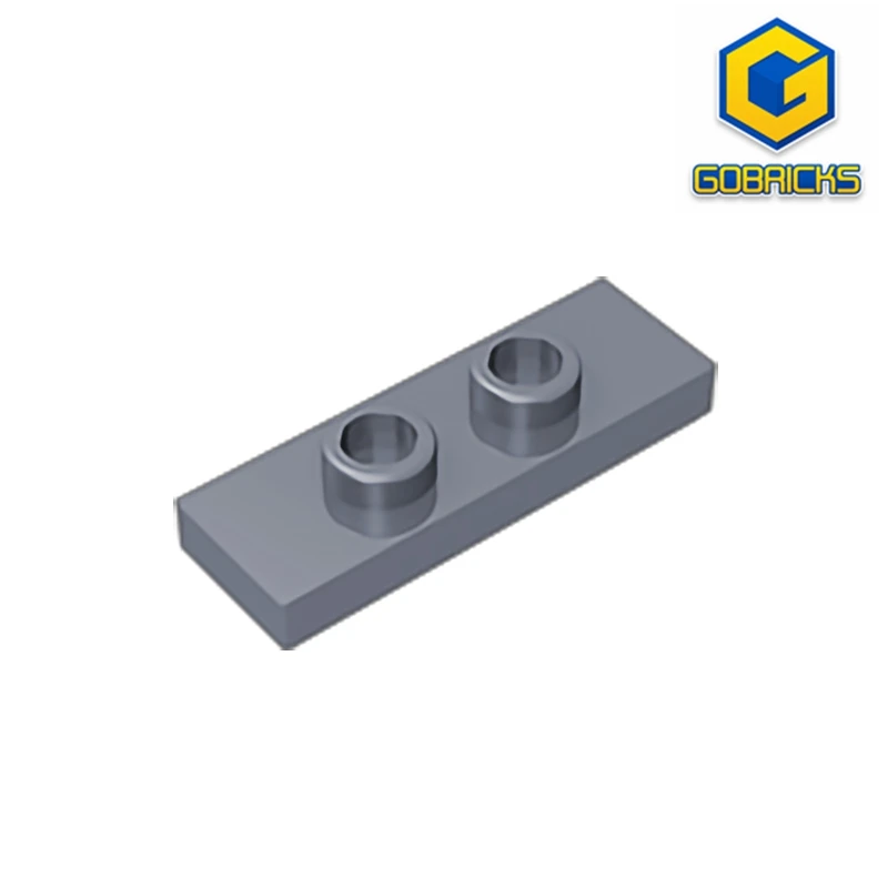Gobricks-GDS-1504-Plate-Modified-1-x-3-with-2-Studs-Double-Jumper ...
