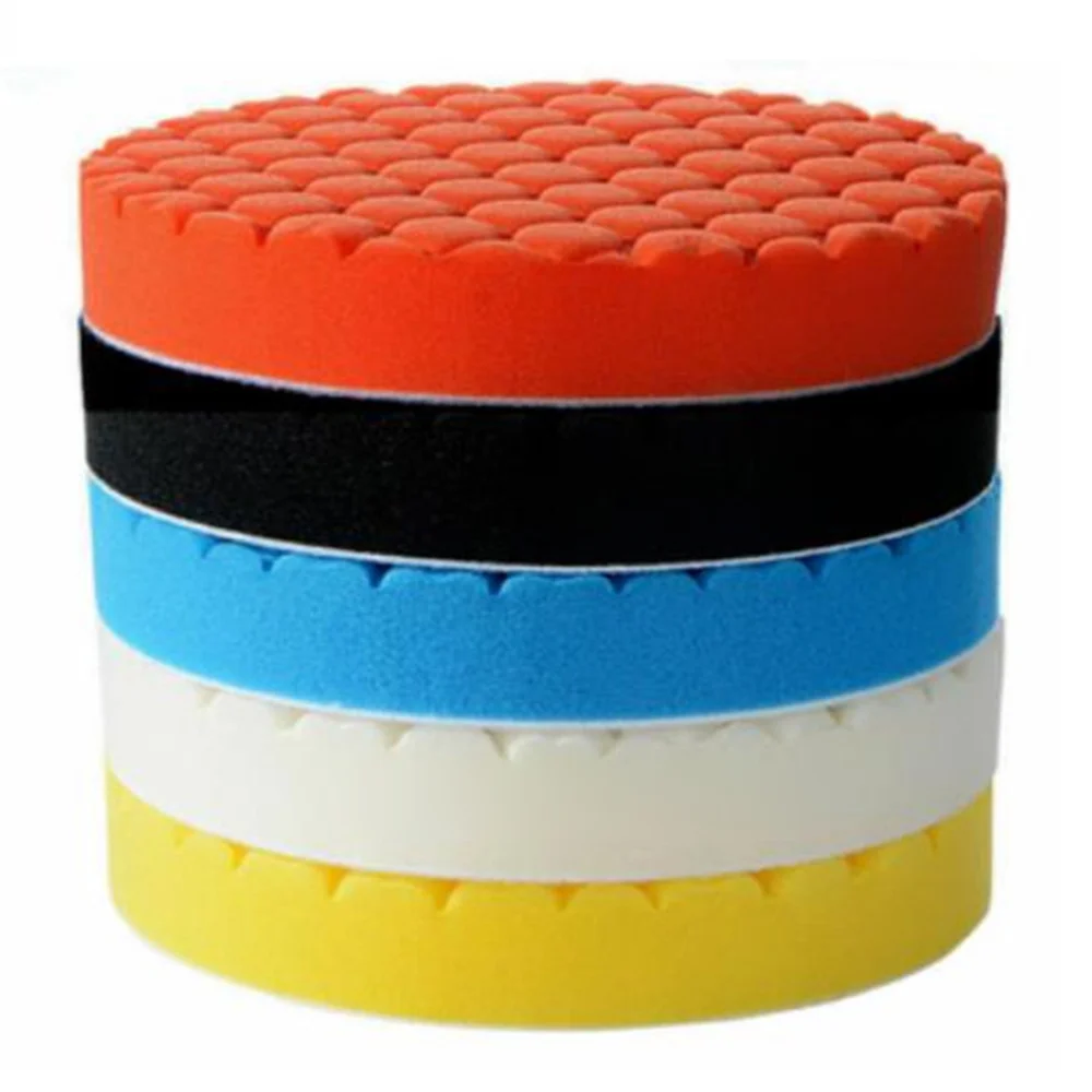 Car Polishing Pad Kit Set – 3 to 7 Inch – Glazed and Geared Up