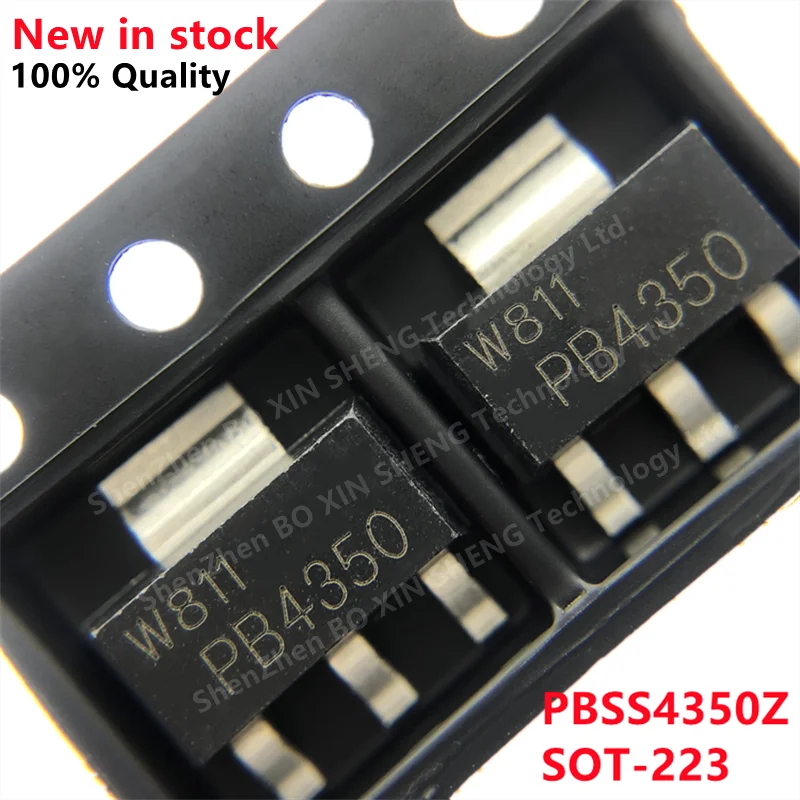20PCS-PBSS4350Z-Marking-PB4350-NPN-50V-3A-PBSS5350Z-Marking-PB5350-PNP ...