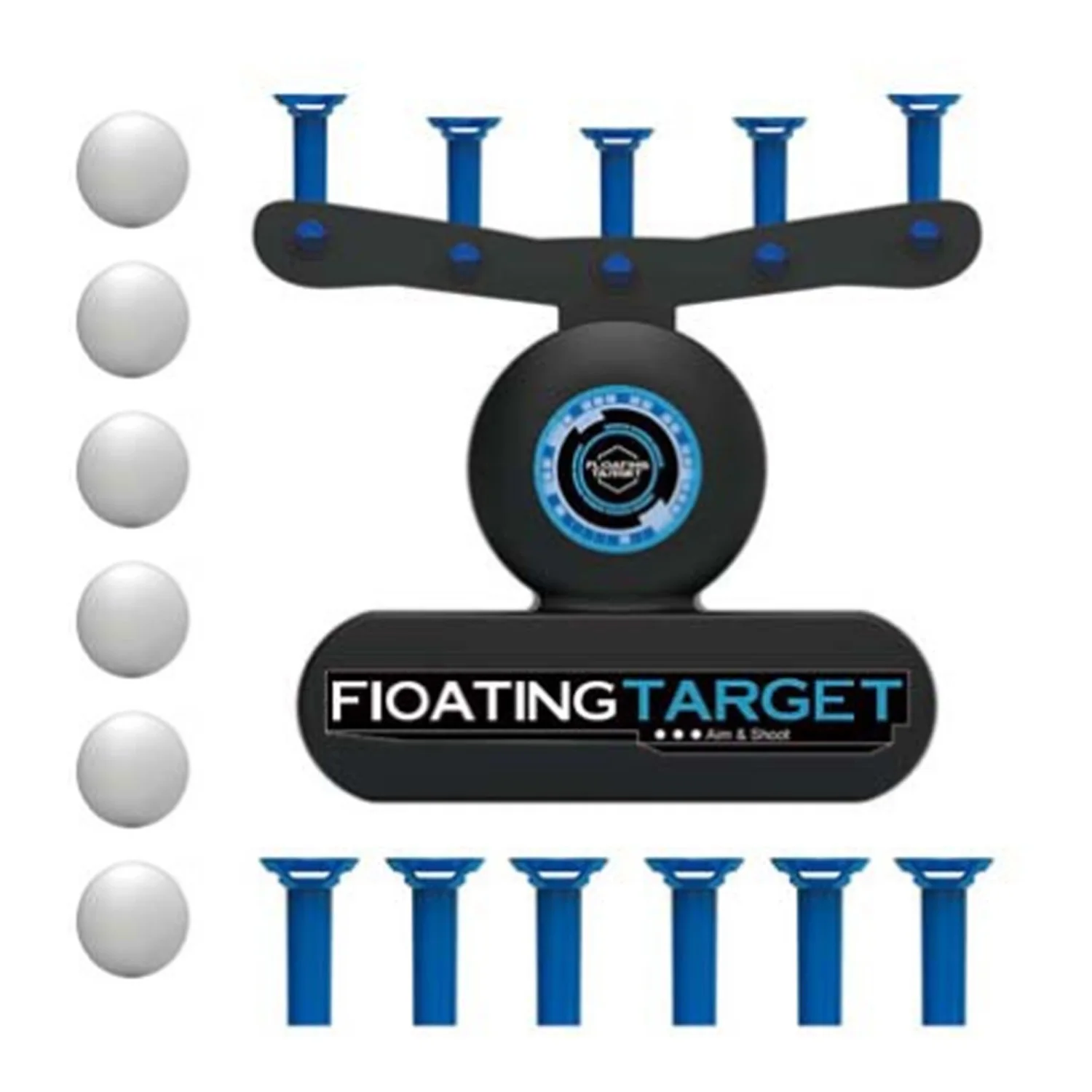 Shooting-Games-Toy-Electric-Floating-Target-Practice-Toys-with-10pcs ...