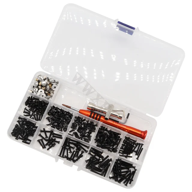 WPL MN RC Car Screws Parts M2 M2.5 M3 Screw Fastener Cross Sleeve Hex ...