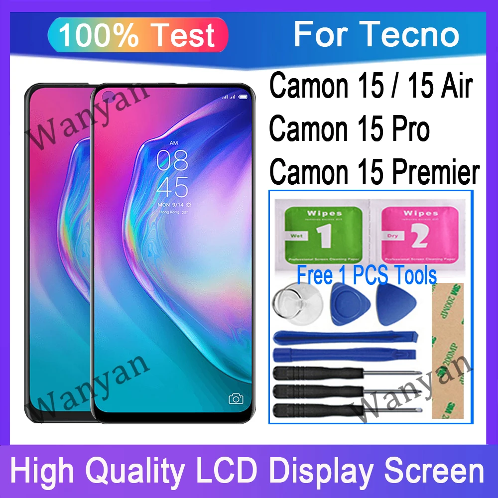 Original-For-Tecno-Camon-15-Camon-15-Air-Camon-15-Pro-Camon-15-Premier ...