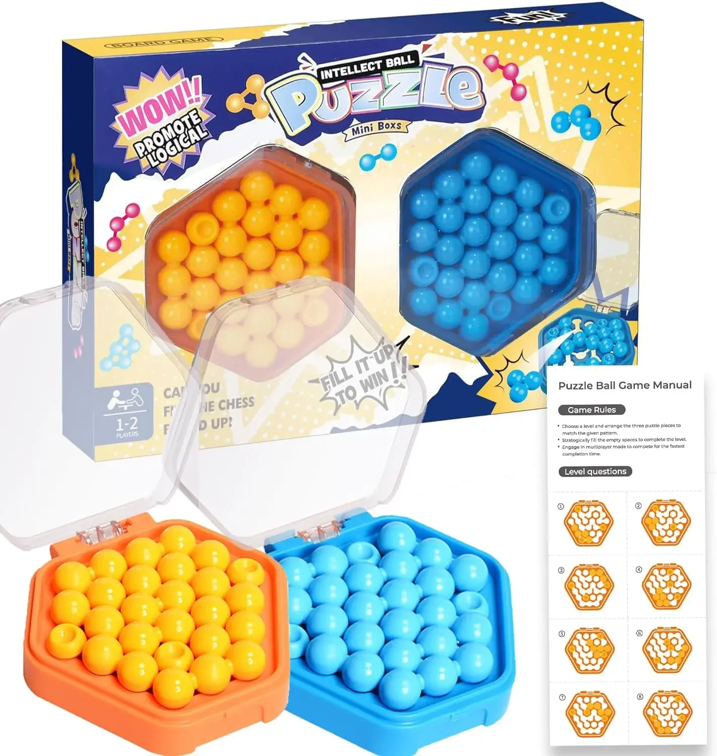 Puzzle-Ball-Game-Fun-Challenging-Brain-Teaser-for-Adults-Ideal-for ...