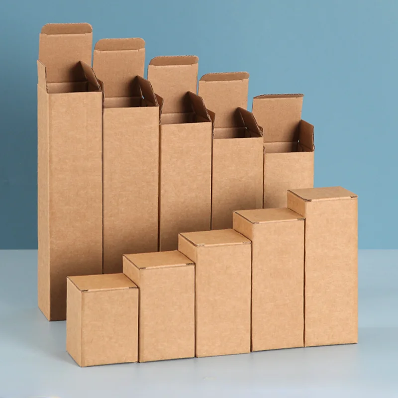20pcs-Empty-hard-Paper-Packaging-Box-Rectangular-Corrugated-Box-Outer ...