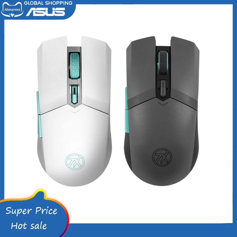 ASUS-Mouse para jogos sem fio Dual-Mode, 2,4 GHz, BT, Conexão, 12000DPI ...